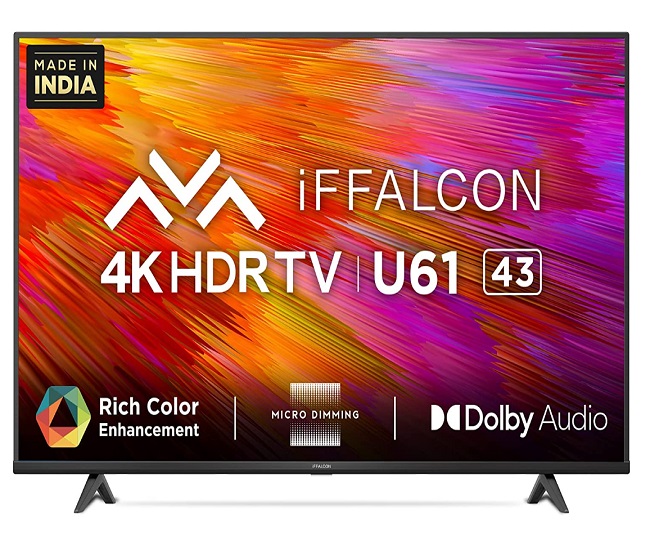 Best iFFALCON TVs In India Budget Friendly Smart TV, LED TV, And 4K TV